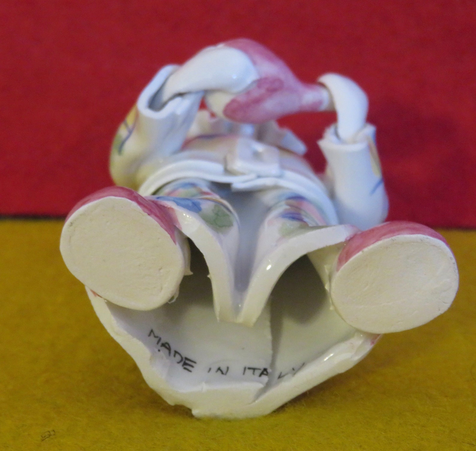 Vintage 1980's Spaghetti Hair Clown Figurine - Made in Italy - Etsy