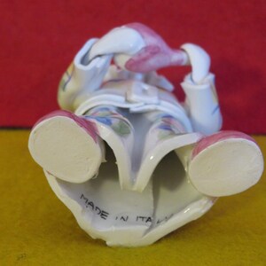 Vintage 1980's Spaghetti Hair Clown Figurine - Made in Italy - Etsy