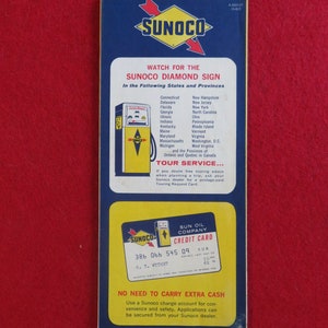 Original 1962 Sunoco Ohio Advertising Road Map - Etsy
