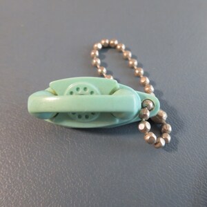 Vintage 1960's Princess Phone Rotary Dial Advertising Key Chain ...