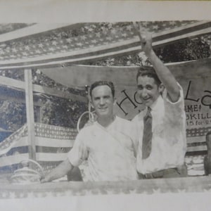 Summertime Carnies - 1920's Carnival Workers Take A Break Snapshot ...