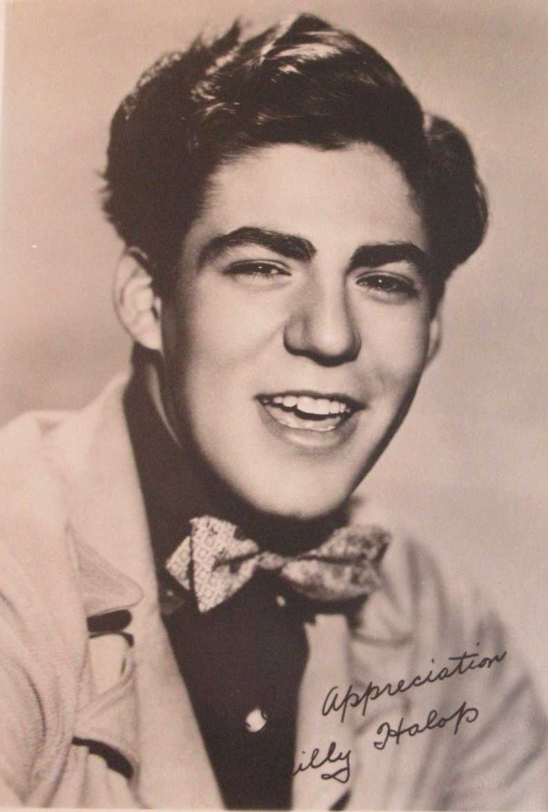 1940's Billy Halop Hollywood Star Fan Club Photo Bowery - Etsy