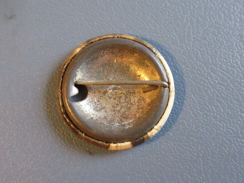 Vintage 1920's Photo Remembrance Pin Handsome Young Man - Etsy