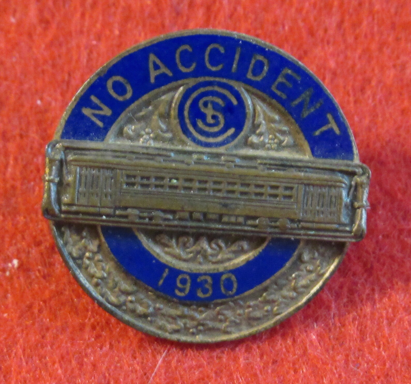 Original 1930's CSL Chicago Surface Lines Railway Trolley | Etsy