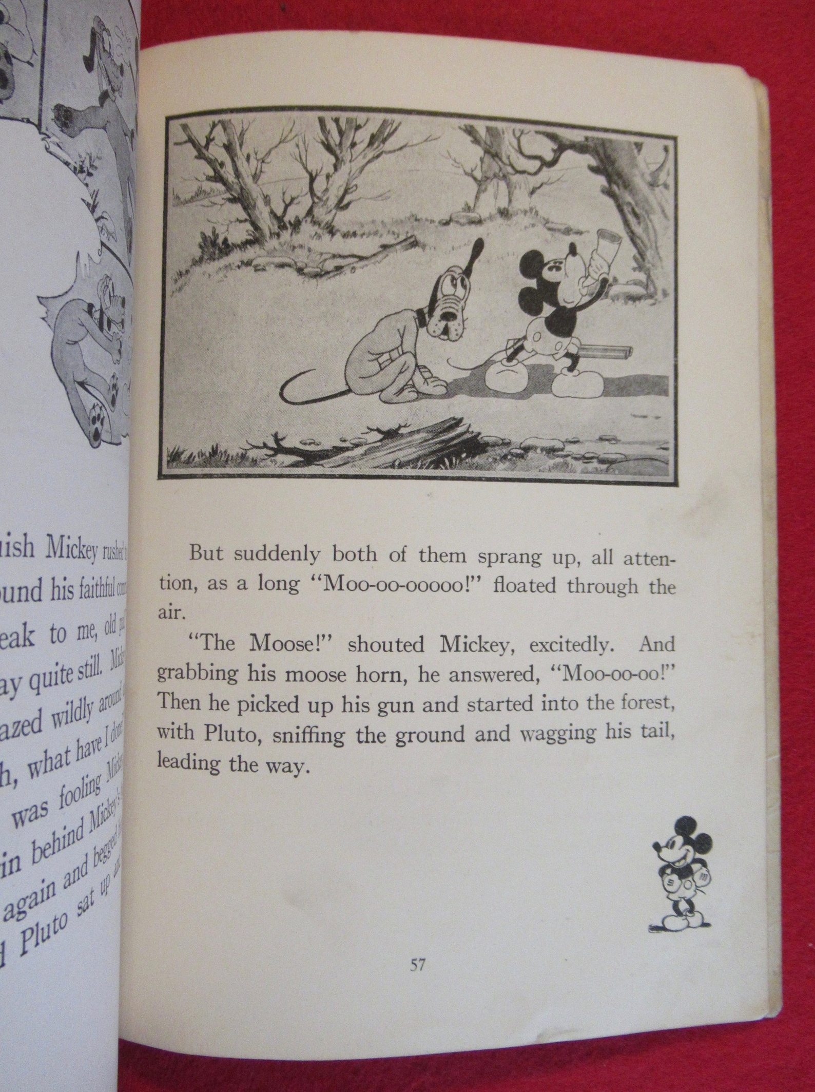 1934 Mickey Mouse Stories Book # 2 David Mckay Company Children's Book ...