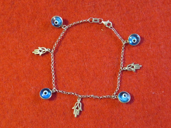 Vintage 1980's Jewish Hand Of God All Seeing Eye Ster… - Gem