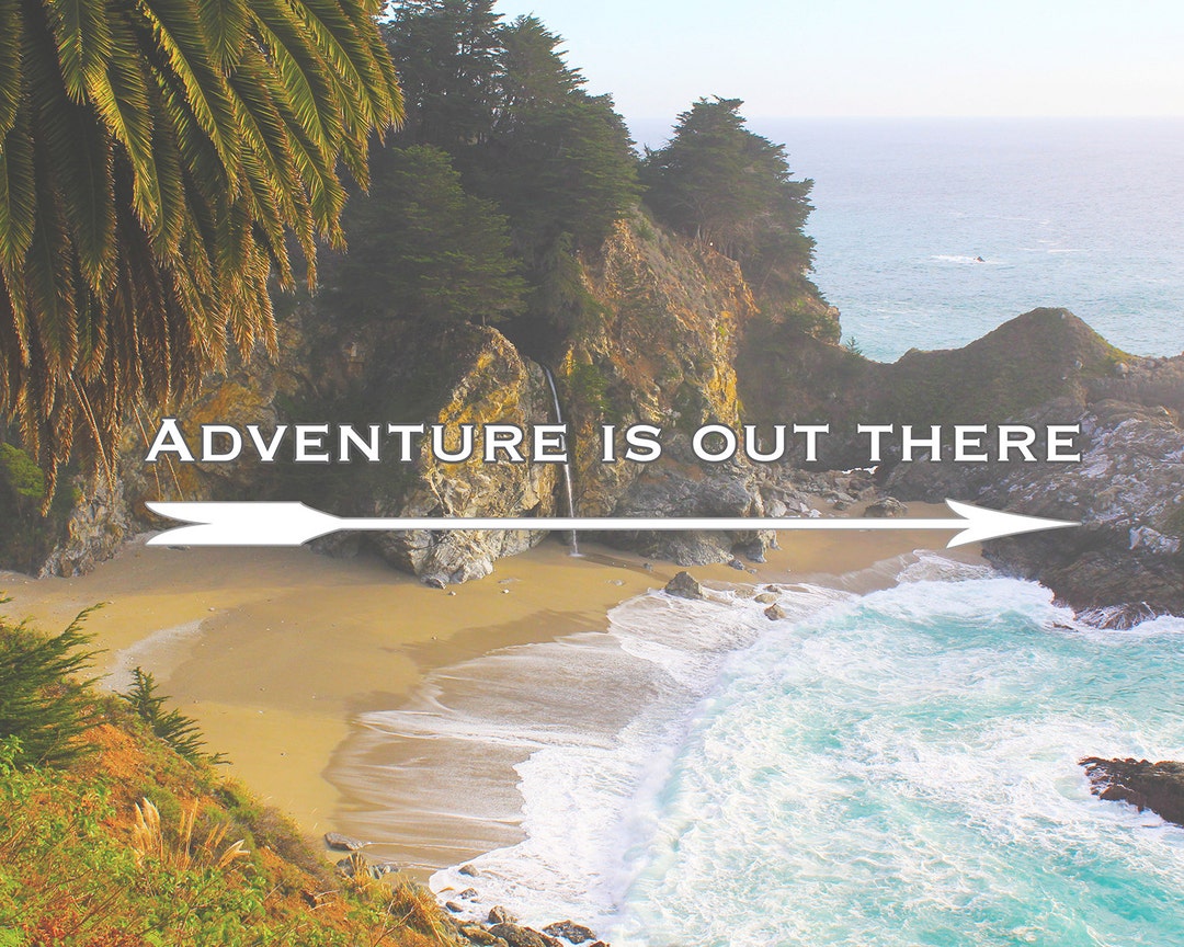 Adventure is Out There Poster - Etsy
