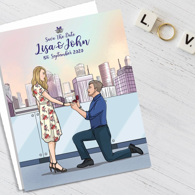 Cute Save the Date - Etsy