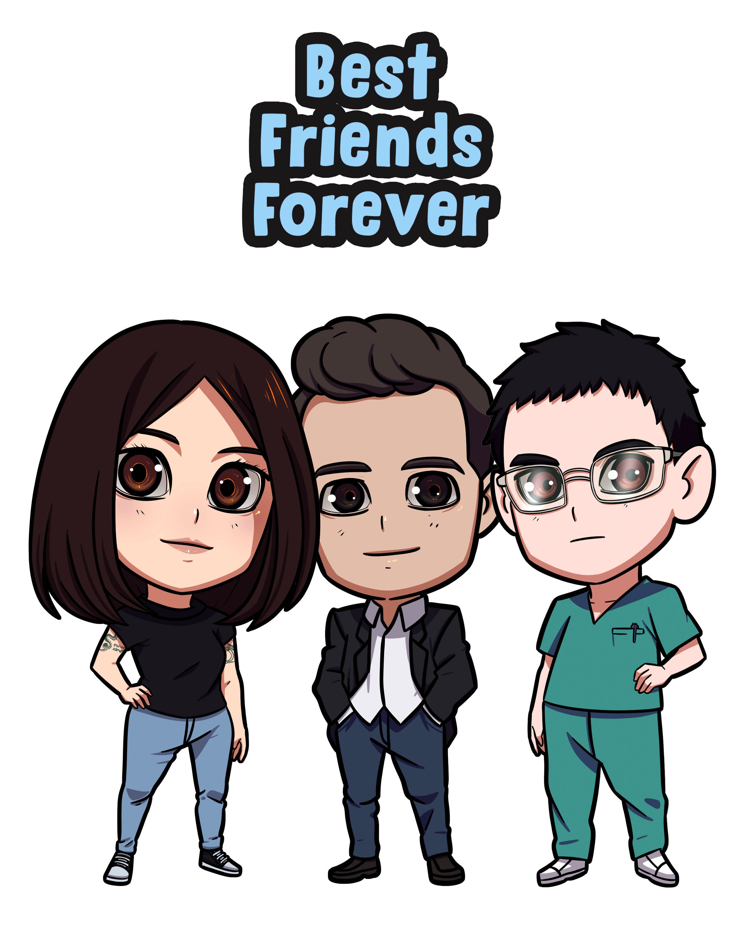 Chibi Friends Forever