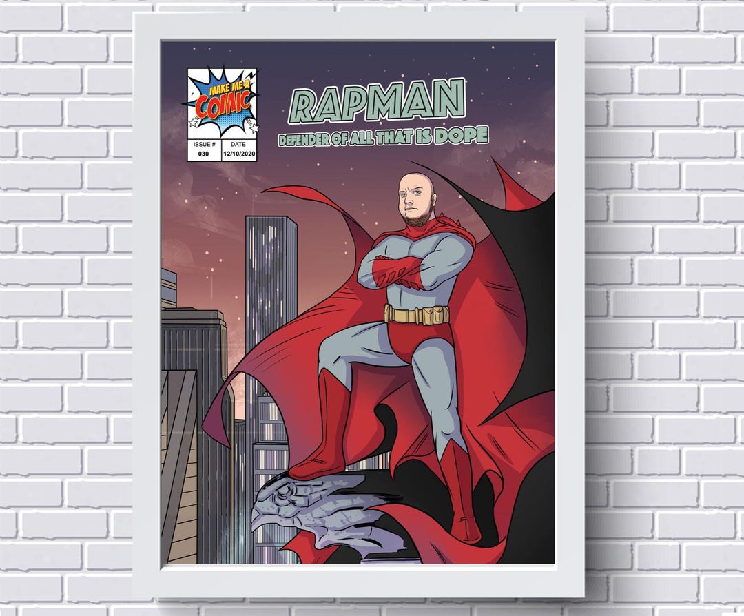 Custom Superhero Comic Art, Hand Drawn Authentic Comic Cover ...