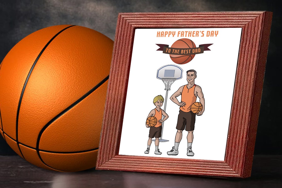 Personalized Sports Portrait for Dad From Son, Clever Creative Fathers ...