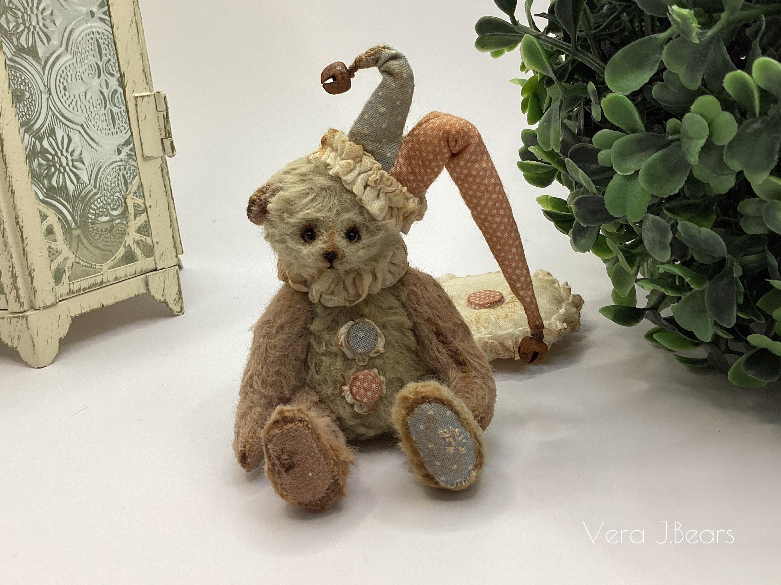 3” Artist Miniature Bear Doll Blythe Handmade by Vera J.bears - Etsy