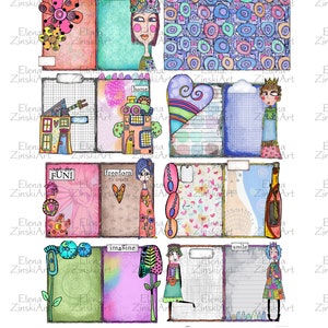 18 Little Book Pages (NINE Signatures) - Etsy