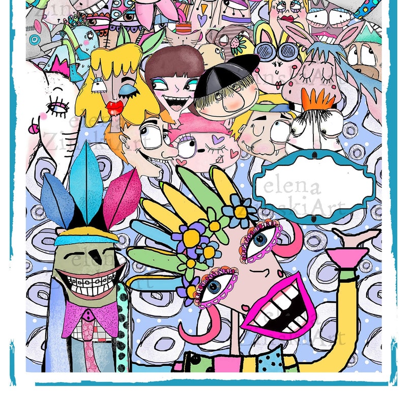 Elena Zinski Art - Etsy