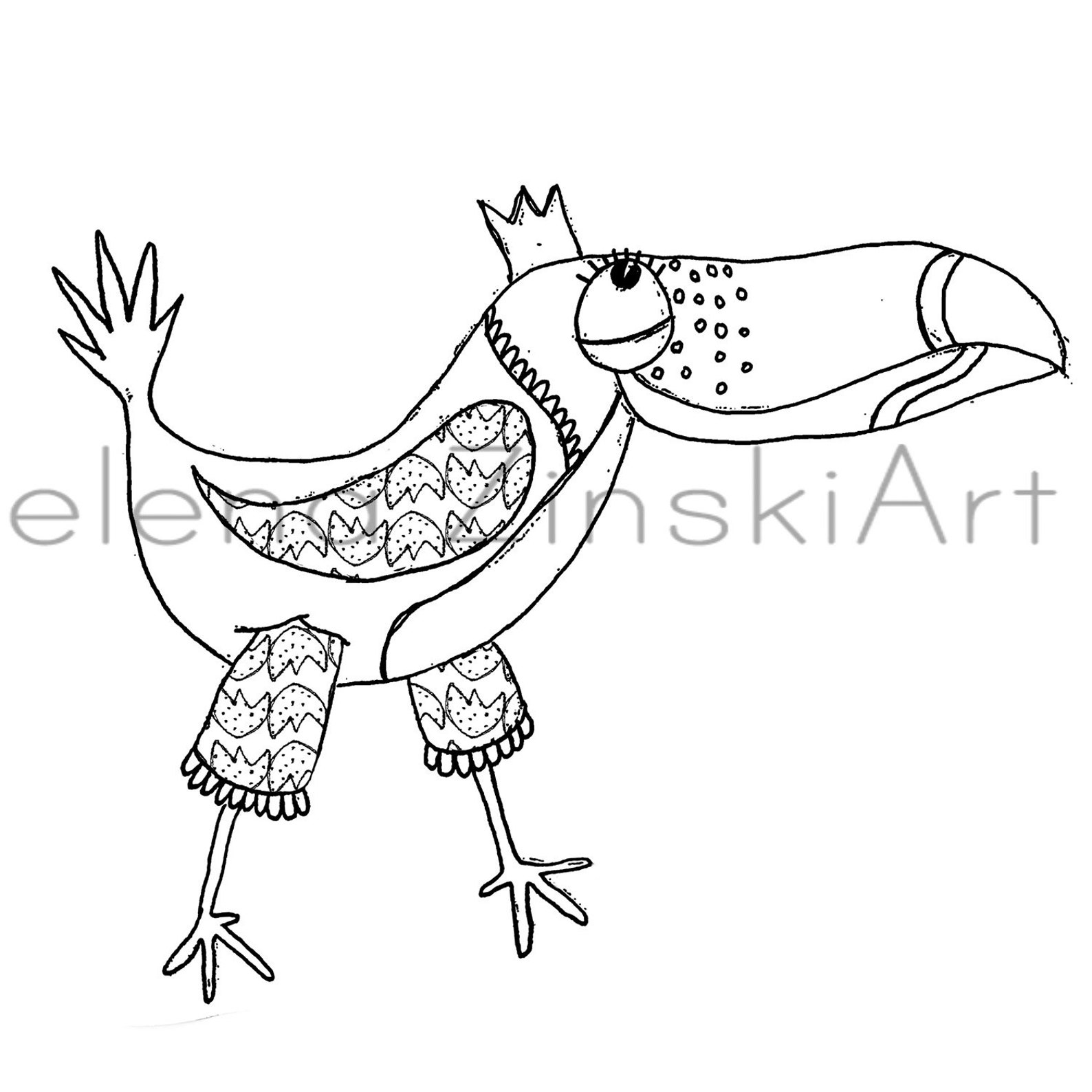 Toucans. 4 X Toucan Digi Stamp Set Including Jpg Flowers - Etsy