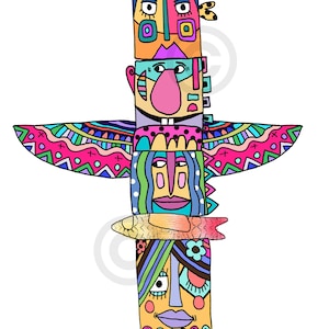 Build a Totem Pole - Etsy