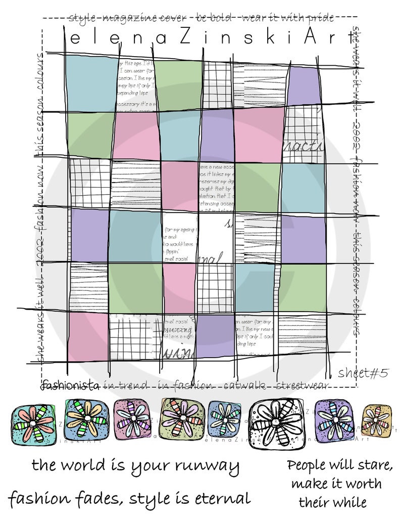 Patchwork Girls - Etsy
