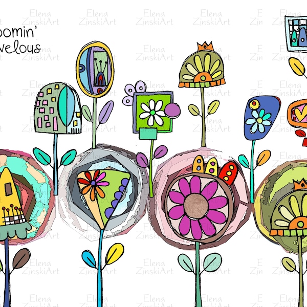 Elena Zinski Art - Etsy