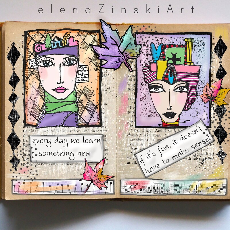 Elena Zinski Art - Etsy
