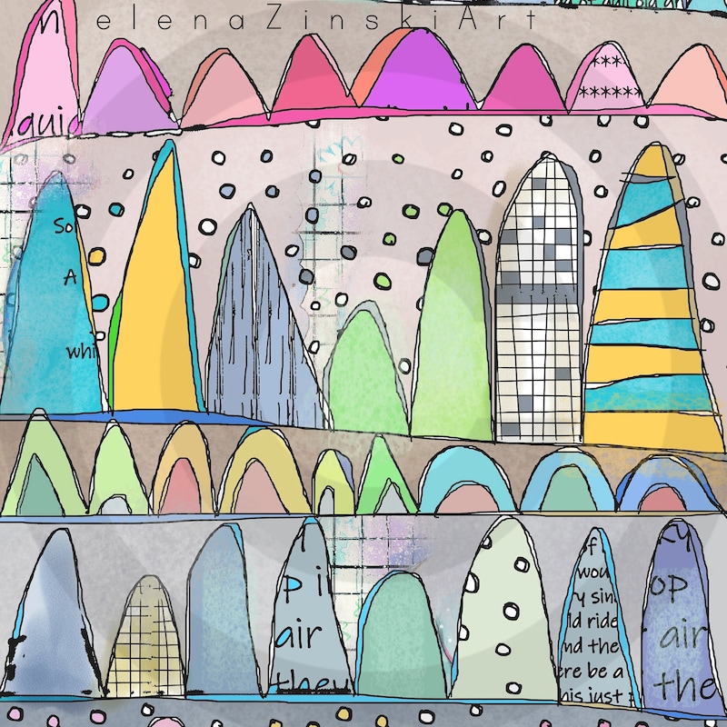 Elena Zinski Art - Etsy