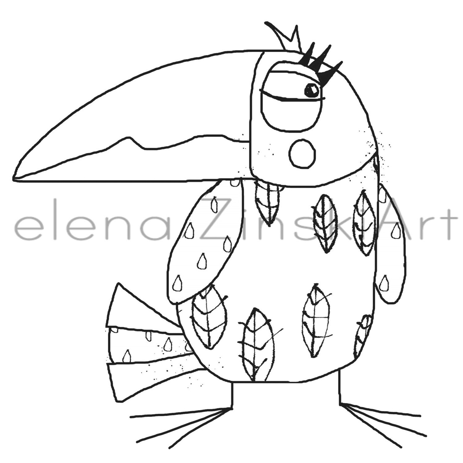 Toucans. 4 X Toucan Digi Stamp Set Including Jpg Flowers - Etsy