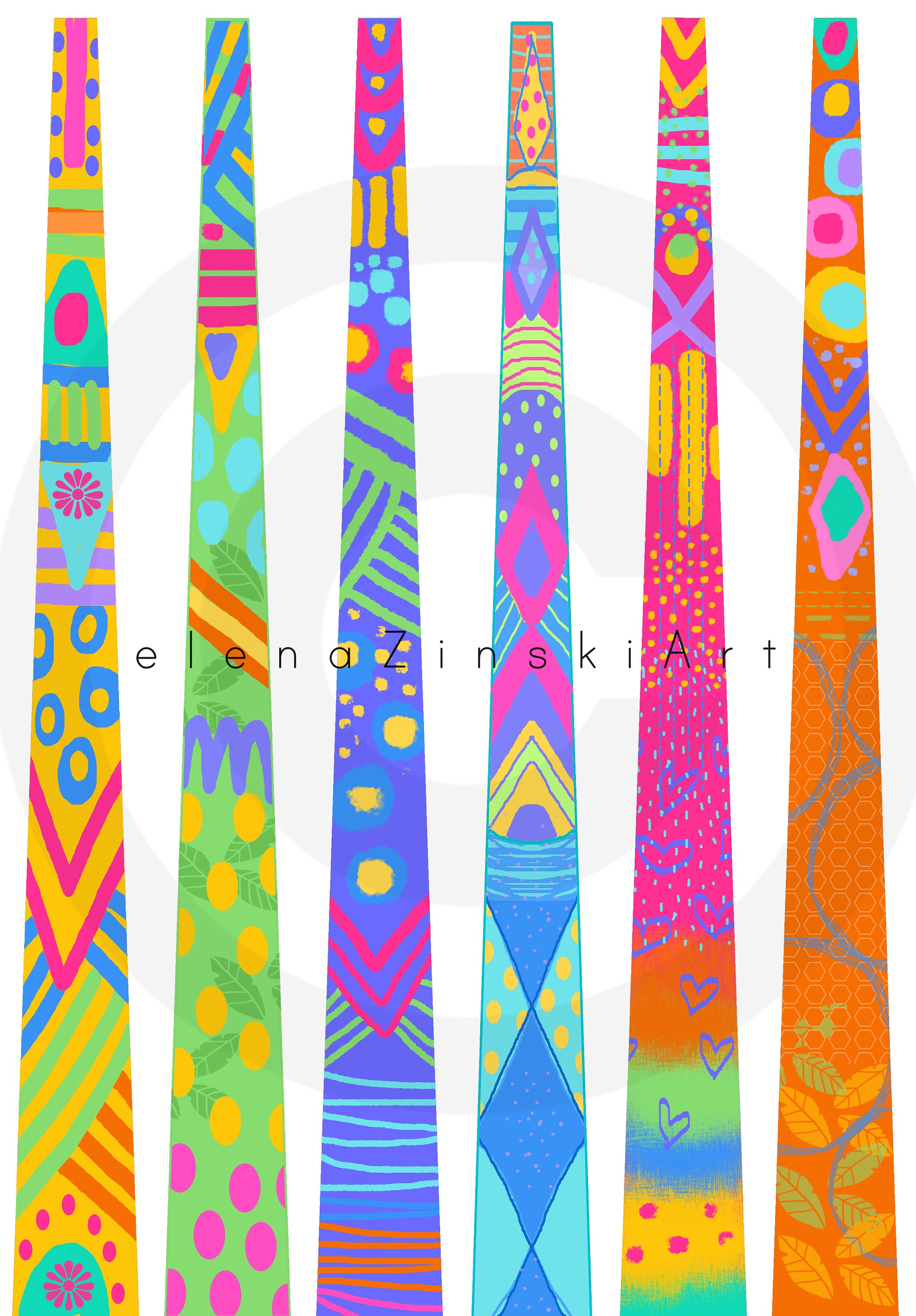 Printable Paper Bead Strips - Etsy UK