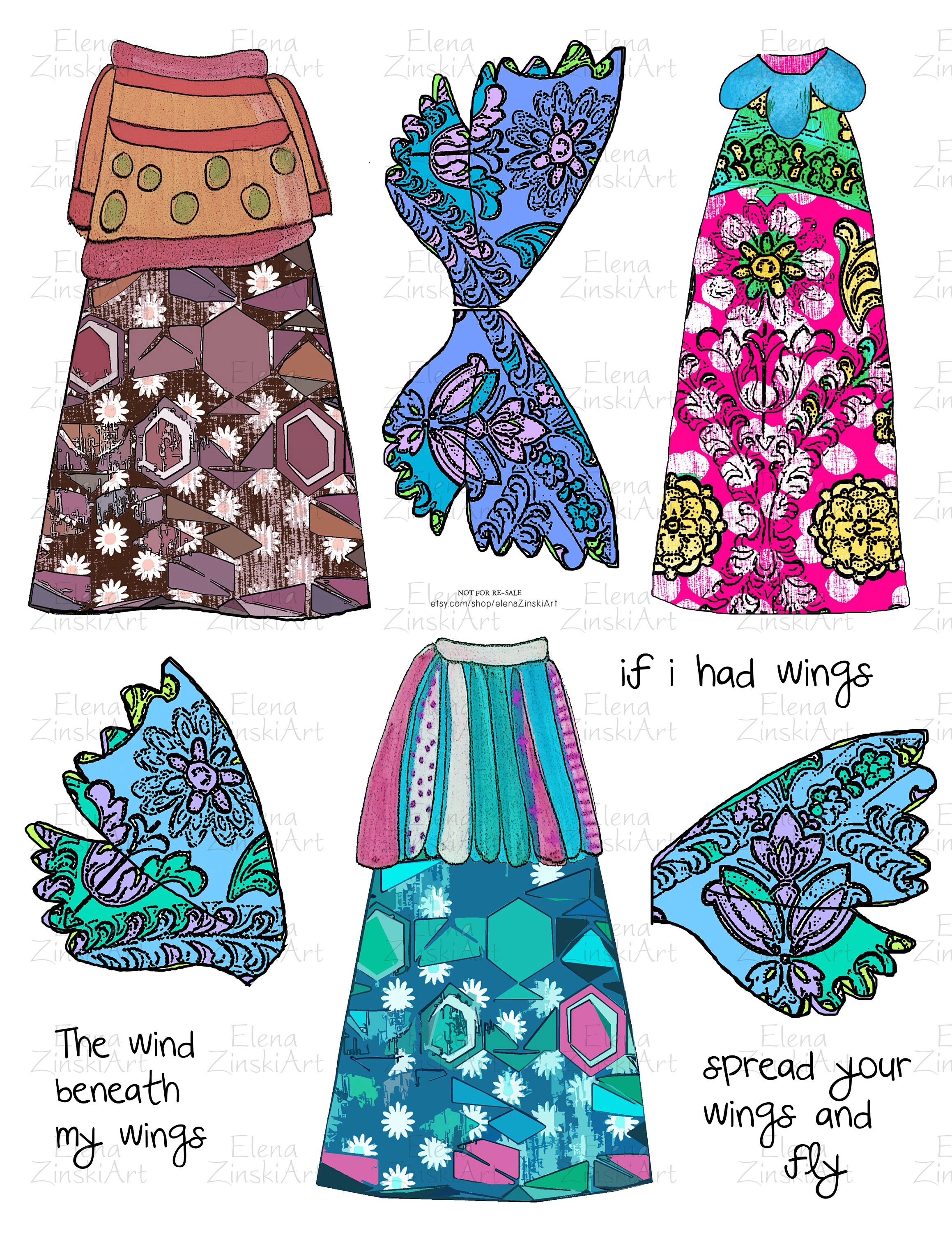Big Bundle Collage Heads Bodies - Etsy
