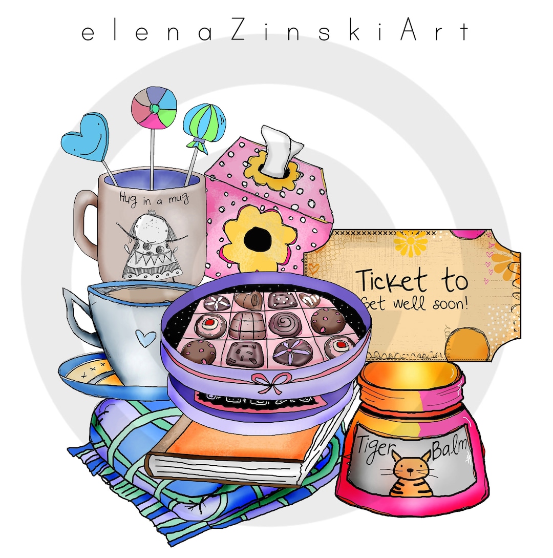 Ticket to Get Well Soon - Etsy
