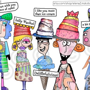 Over EIGHTY Fun and Quirky Collage Images #2 - Etsy