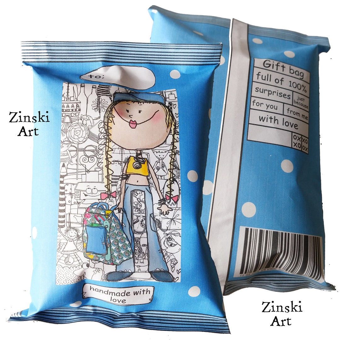 Crisps/potato Chips Gift Bags - Etsy