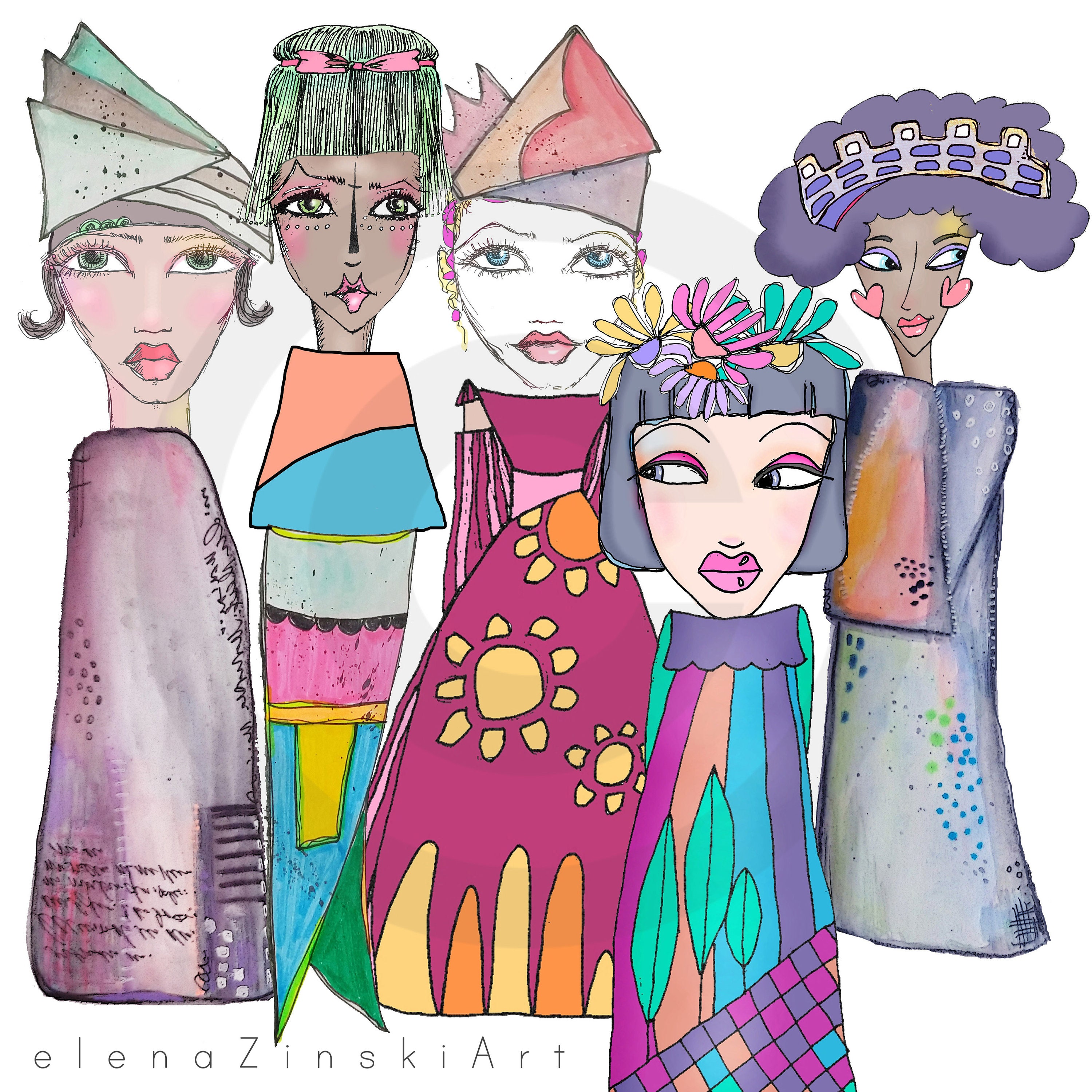 Quirky Collage - Etsy