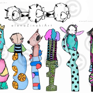 Pokey Out Page Borders (borders That Peek Out the Top of Your Journal ...