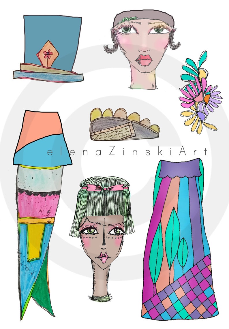 Quirky Collage - Etsy