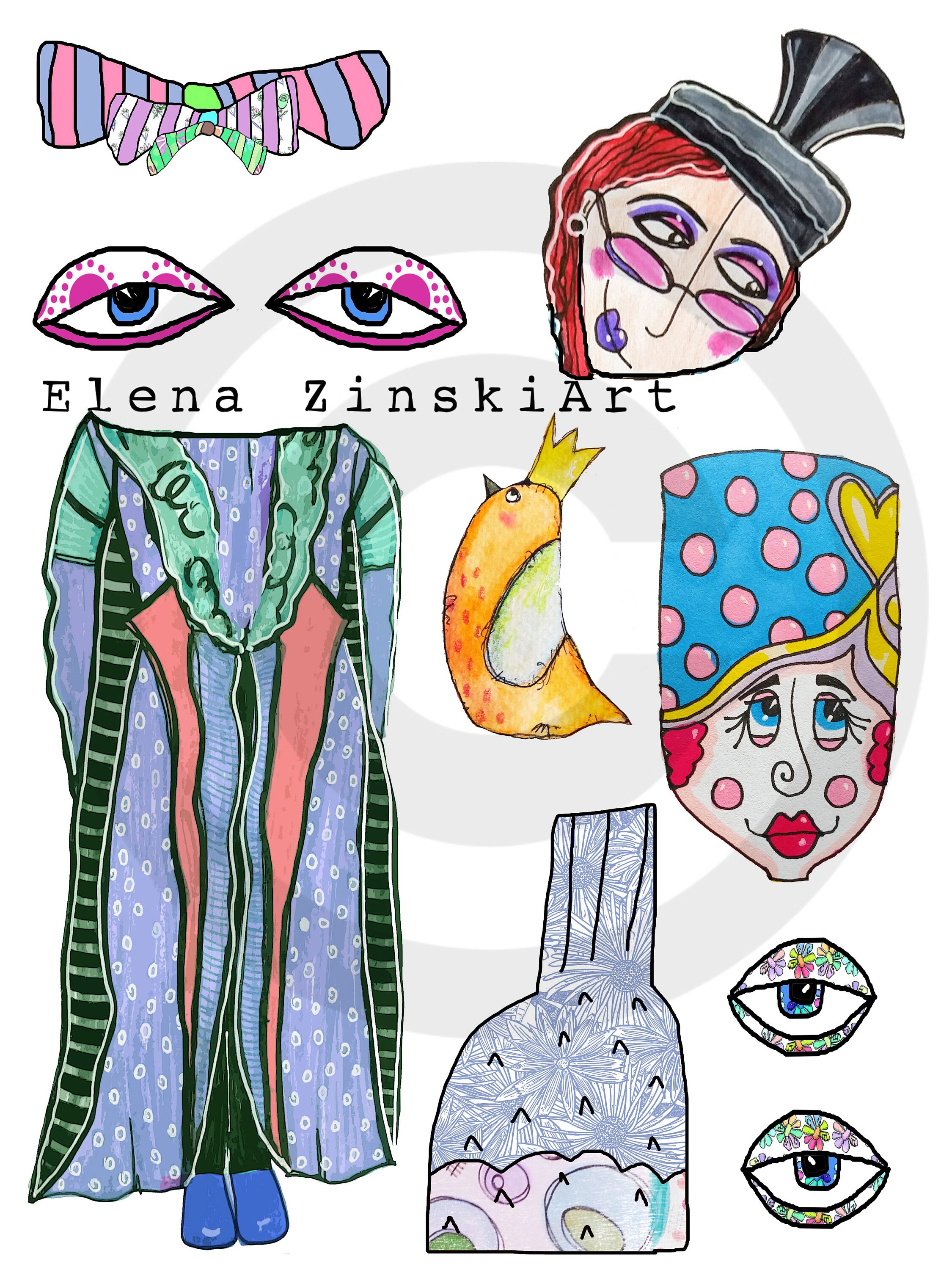 Large Collage Images | Etsy