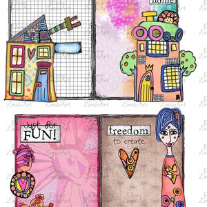 18 Little Book Pages (NINE Signatures) - Etsy