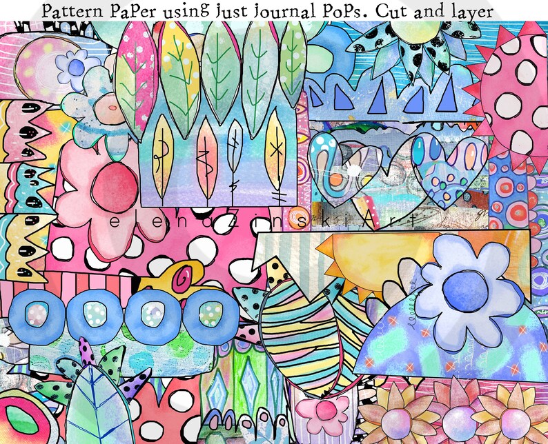 LARGE Journal POPS. Use Like Oversized Tabs so They Poke Out - Etsy