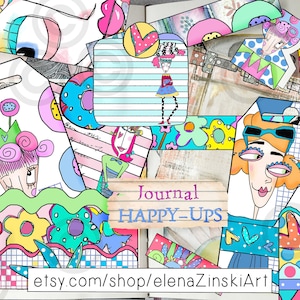Journal Happy Ups - Etsy