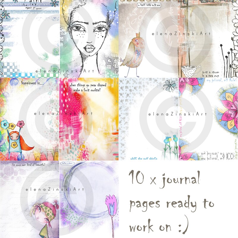 Elena Zinski Art - Etsy