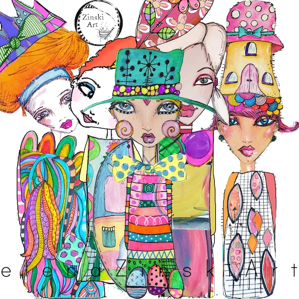 Dress up Clip Art - Etsy