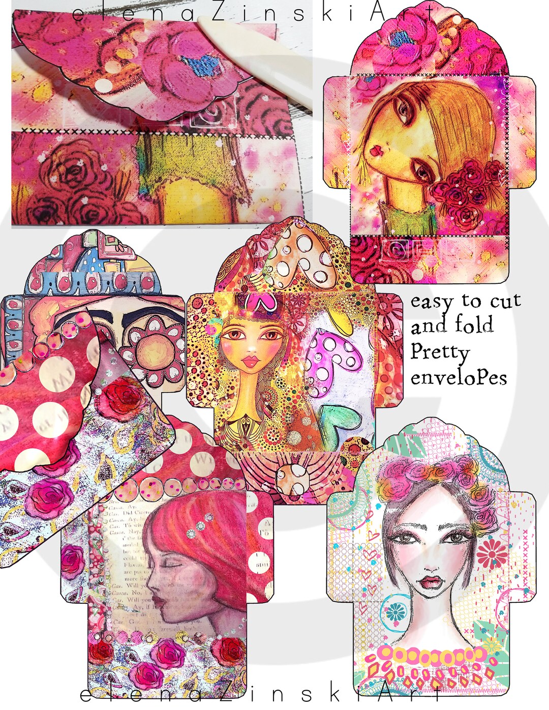 Pretty Envelopes - Etsy