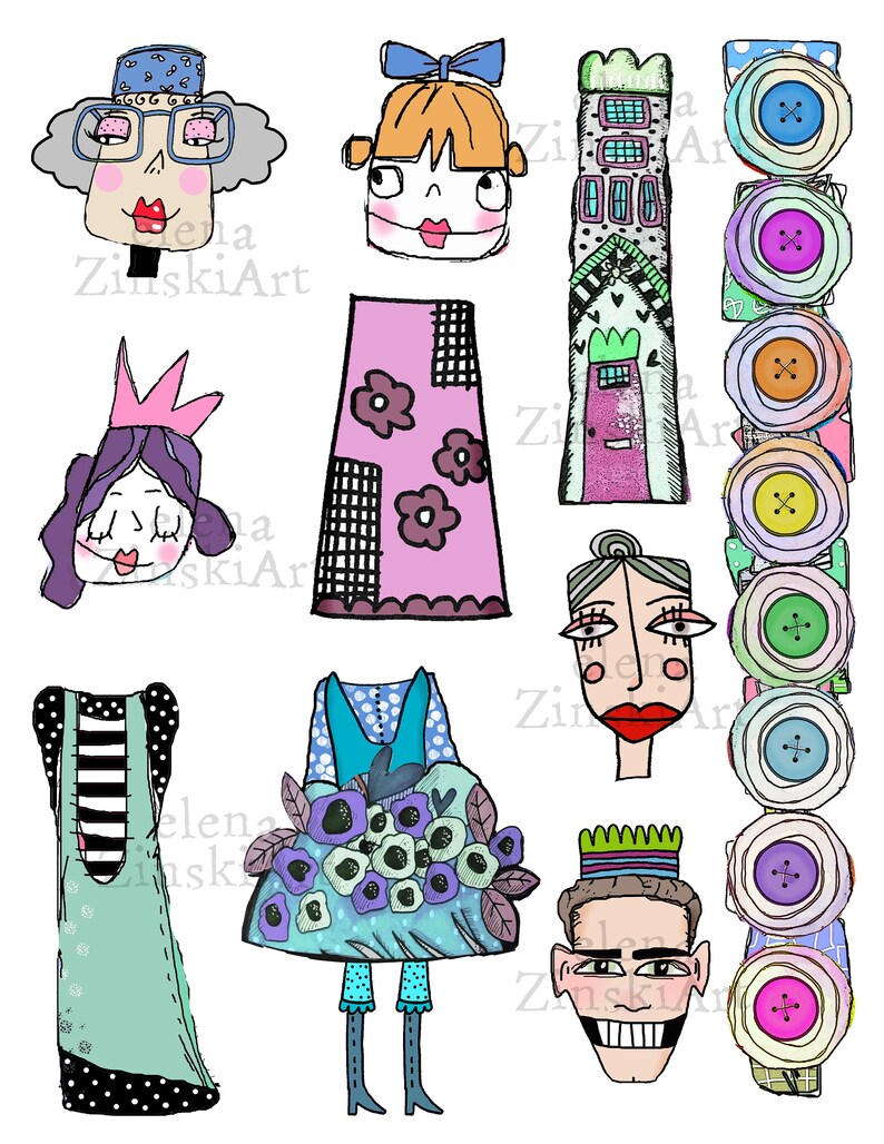 Mix up Cut Up - Etsy