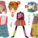 Big Bundle Collage Heads Bodies - Etsy