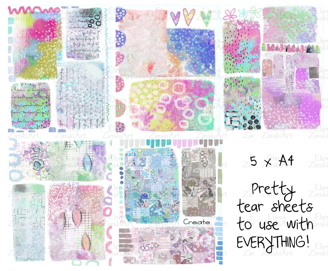 Pretty Tear Sheets - Etsy