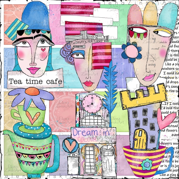 Elena Zinski Art - Etsy