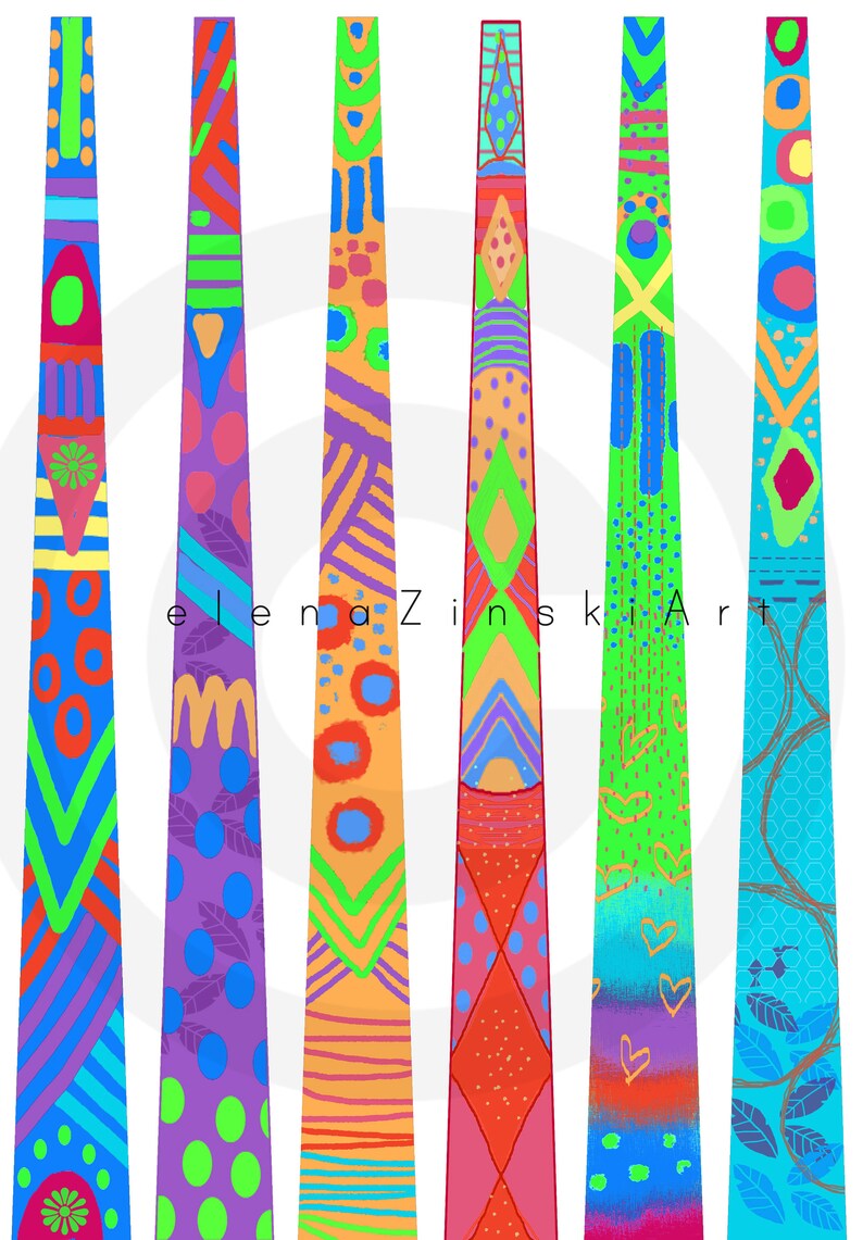 Printable Paper Bead Strips | Etsy UK