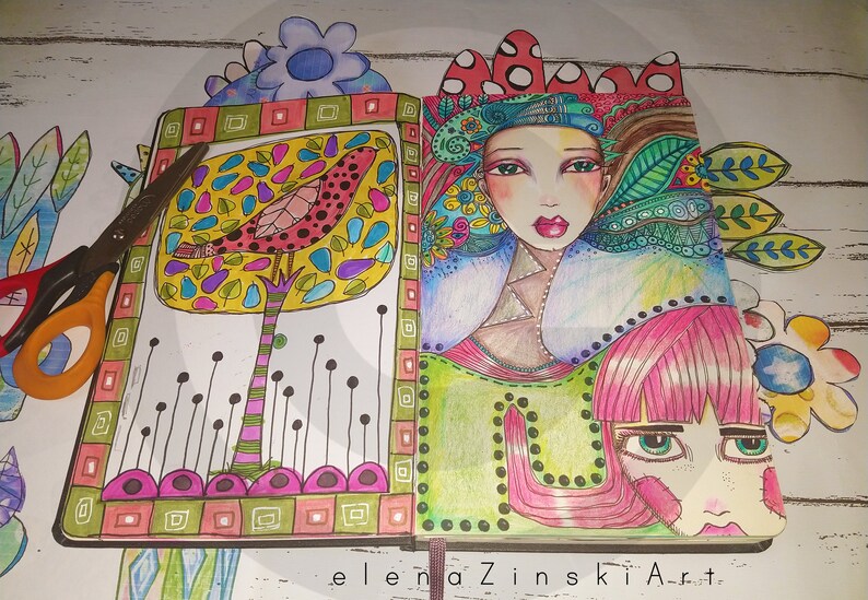 LARGE Journal POPS. Use Like Oversized Tabs so They Poke Out - Etsy