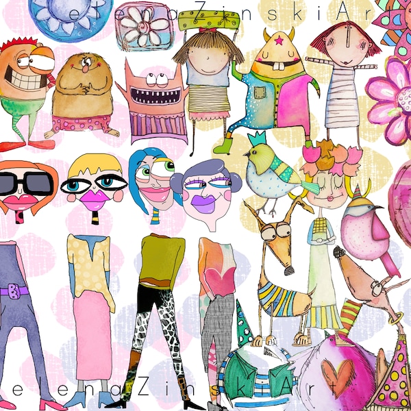 Elena Zinski Art - Etsy