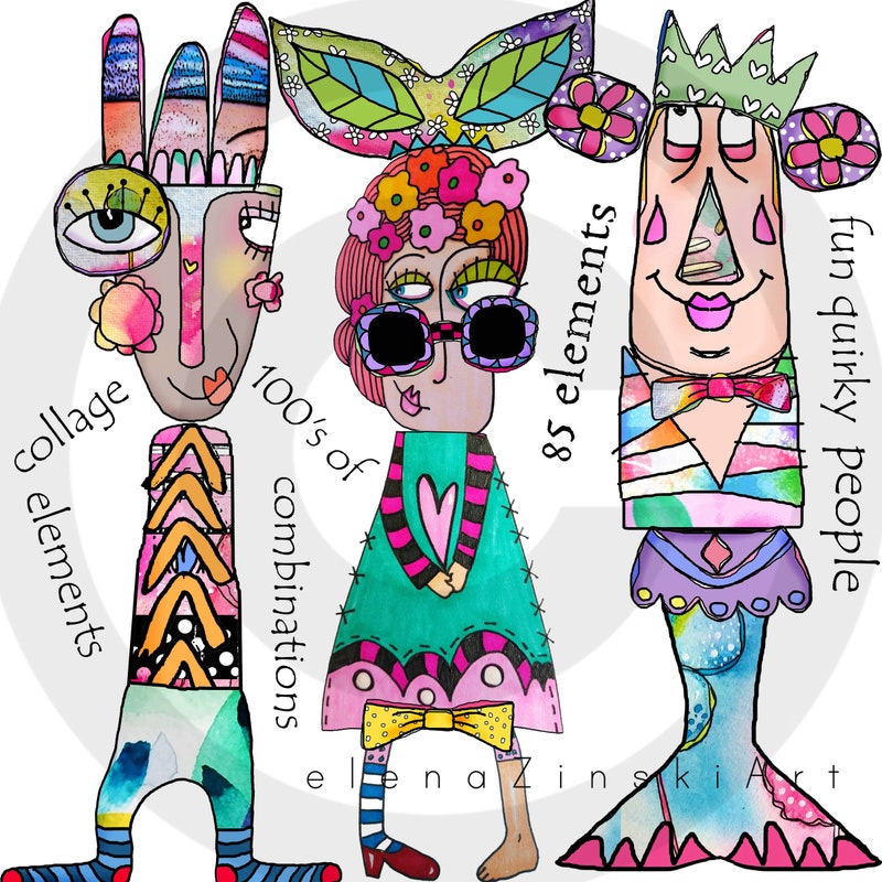 Quirky Art - Etsy