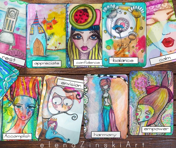 INSPIRATION CARD DECK | Etsy