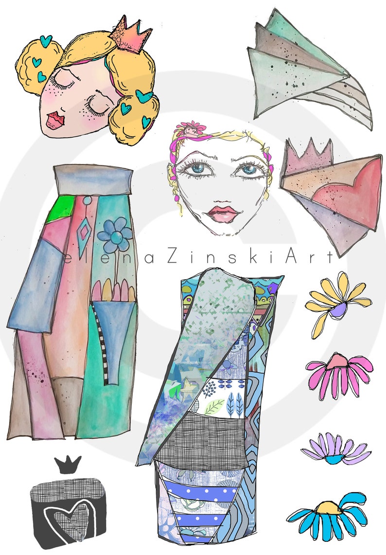 Quirky Collage - Etsy